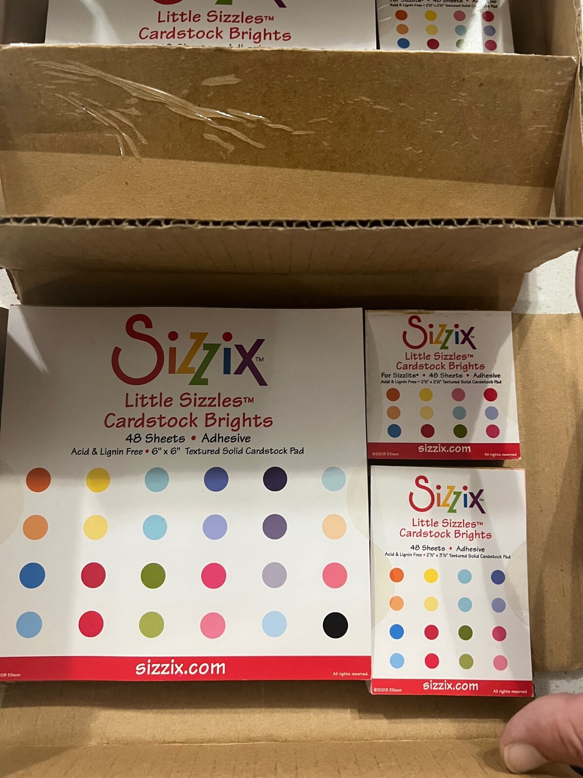 Sizzix Little Sizzles Paper Kit - Lot of 2 kits | eBay