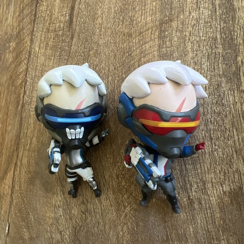 Set 2 Overwatch Cute But Deadly Series 2 and 3 Bone Soldier 76 Figures ...