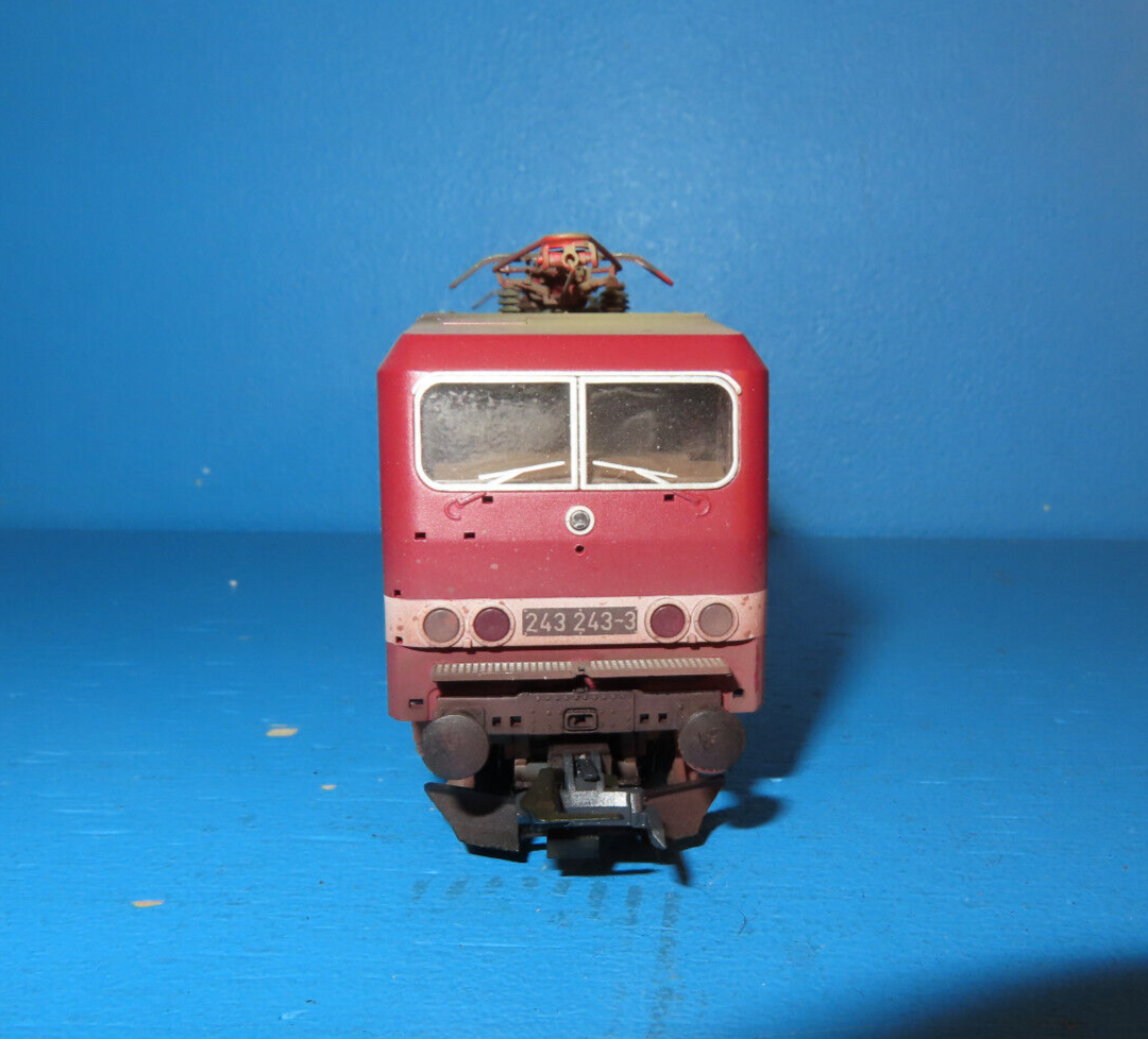 Seltene Roco H0 E- Lok BR 243 243-3 der DR No. 69693 für Märklin in OVP ...