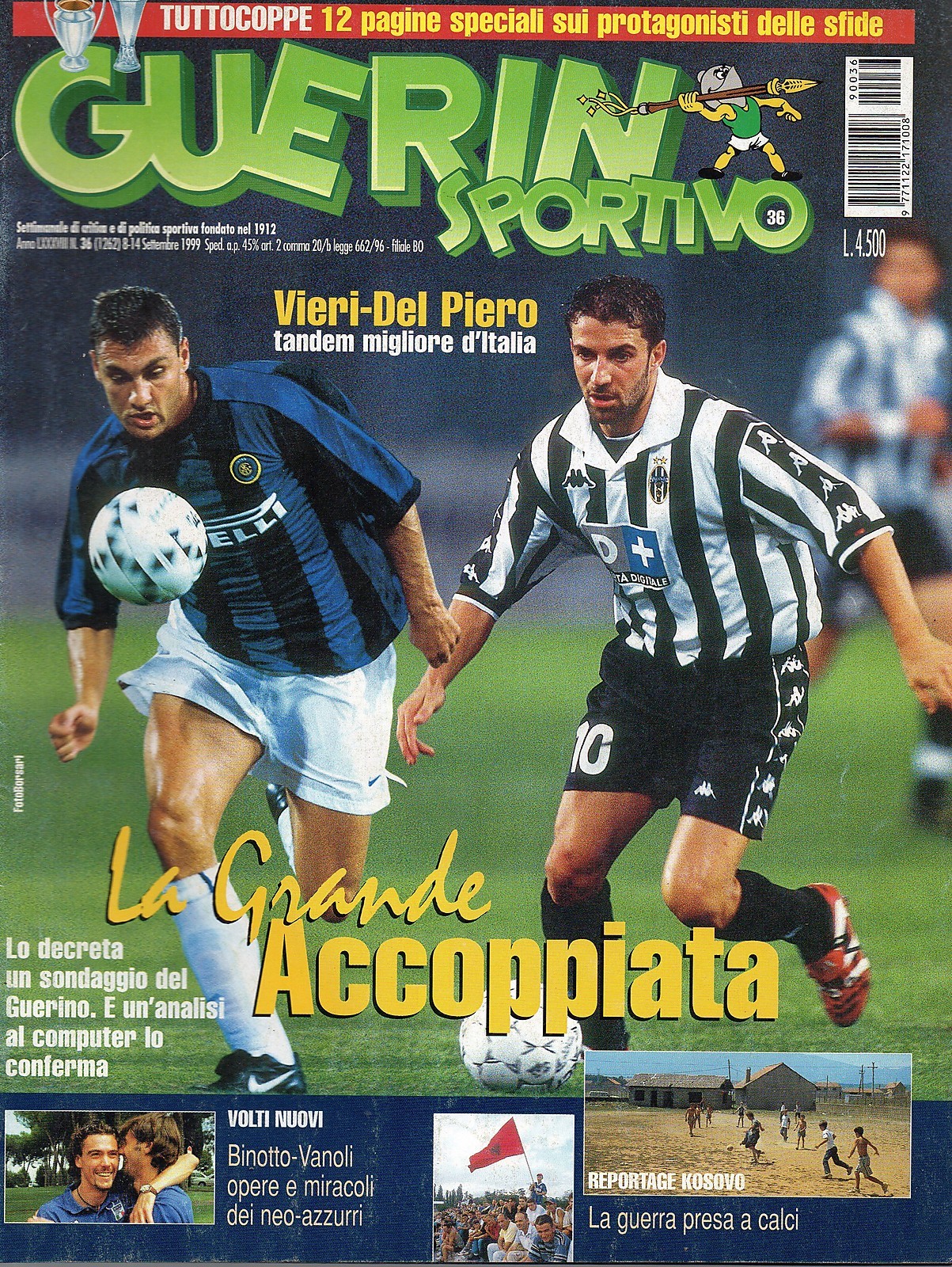 Guerin Sportivo.Alessandro Del Piero,Bobo Vieri,Ricardo Zamora,Jonathan ...