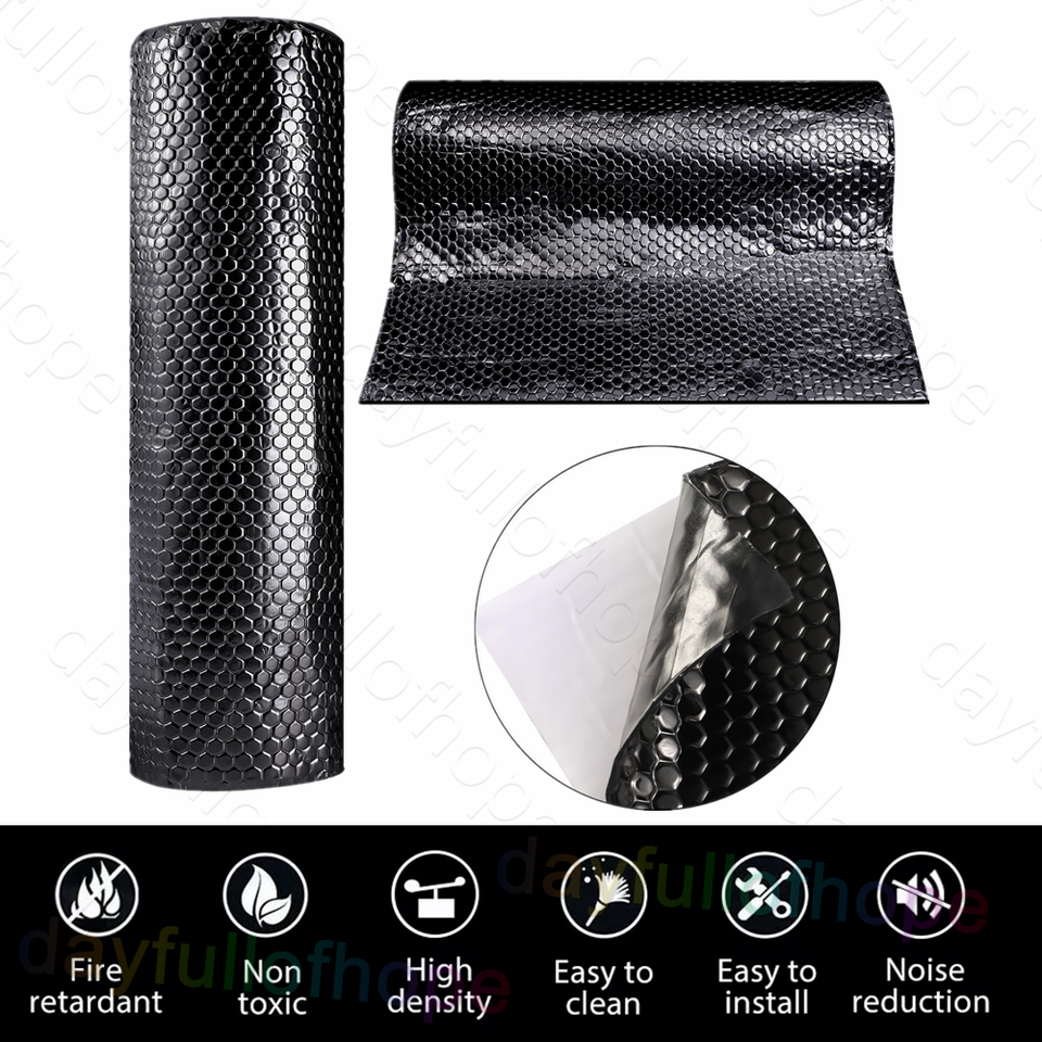 8M Butyl Sound Deadening Proofing Roll 43sq.ft Camper Van Vibration ...