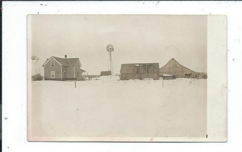 Real Photo Postcard Post Card Comstock Wisconsin Wis Wi Farm ? | eBay