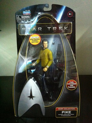Playmates Star Trek Warp Collection PIKE Action Figure 16 cm MOC, 2009 ...