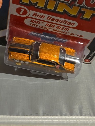 *READ*Racing Champions Bob Hamilton '70 Chevy Chevelle SS 454 Gold ...