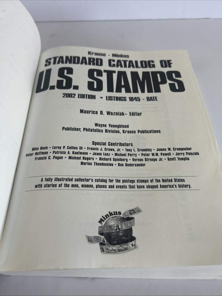 Krause-Minkus Standard Catalog of U.S. Stamps | eBay