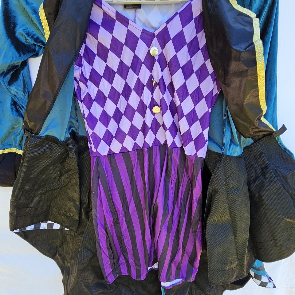 Leg Avenue Mad Hatter Jacket Alice in Wonderland Costume SIZE L Partial | eBay