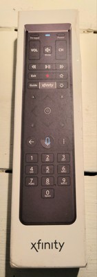 Xfinity XR15 V2 UQ Wedge Gray Voice Remote Control X1 Comcast Xfinity ...