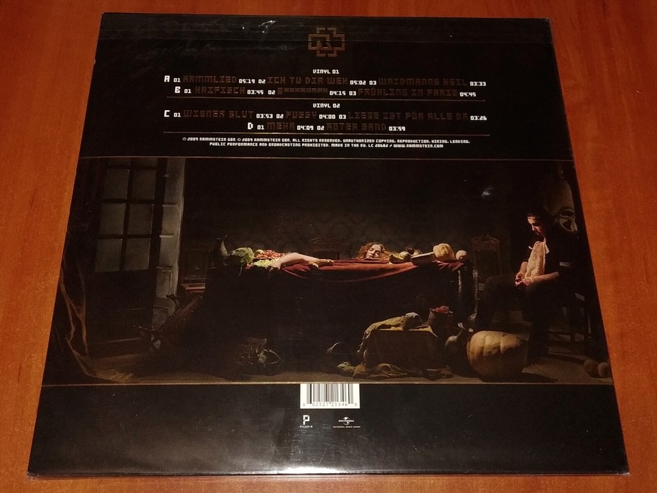 RAMMSTEIN LIEBE IST FUR ALLE DA 2x LP VINYL 2009 ORIGINAL EU 1st PRESS ...