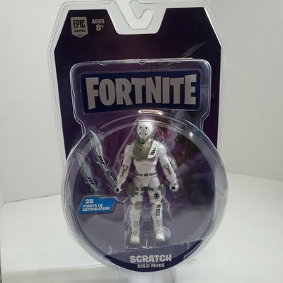 FORTNITE SCRATCH Solo Mode Action Figure 4” Jazwares Brand New SEALED ...