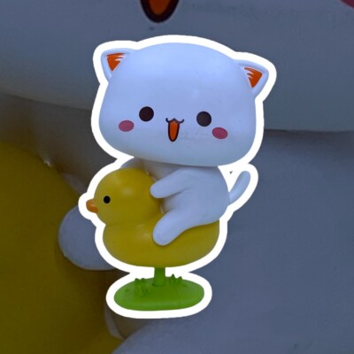 MITAO CAT Duck Rider Figure - DODOWO Season 2 Designer Art Toy Kawaii ...