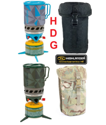 HIGHLANDER BLADE FASTBOIL STOVE / POT STAND GAS JETBOIL CASE FIRE MAPLE ...