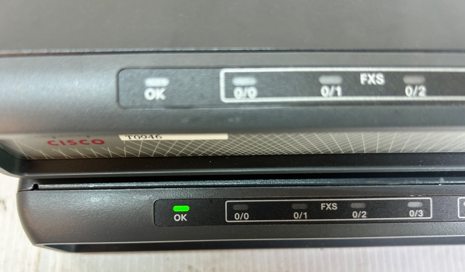 Lot Of 2 Cisco VG204XM Analog Voice Gateway 4-Port FXS, VoIP Phone ...