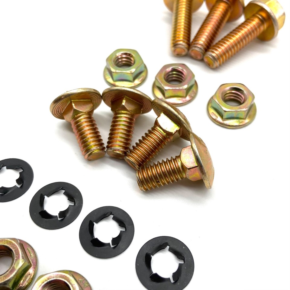 Fits Jeep Wrangler YJ 87-95 Gas Tank Skid Plate Bolts GRADE 8 Fuel Tank ...