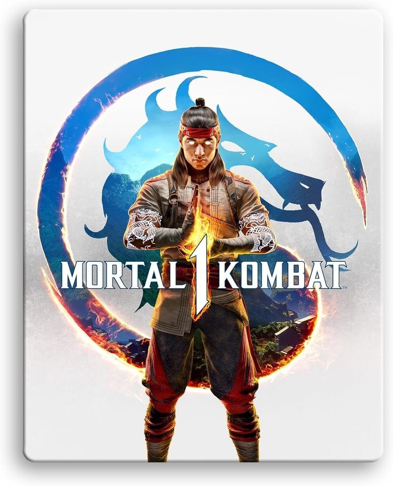 MORTAL KOMBAT 1 MK1 STEELBOOK NEW PS5 PC XBOX PS4 STEEL BOX METAL NO ...