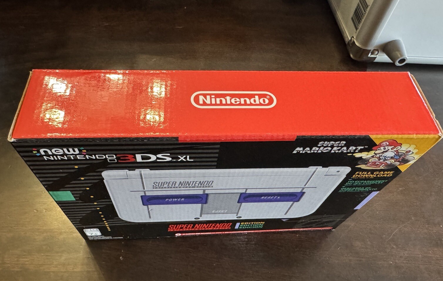 Nintendo New Nintendo 3DS XL SNES Edition Gray 4 GB Handheld Console ...