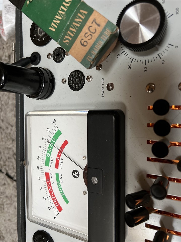 Vintage Sylvania 6SC7 Vacuum Tube Nos Tested | eBay