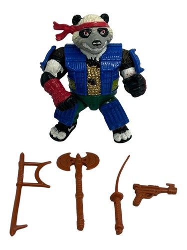 TMNT Panda Khan Teenage Mutant Ninja Turtles Action Figure Complete ...