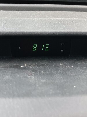 05 Saab 92-x Dash Clock With Trim Housing | eBay