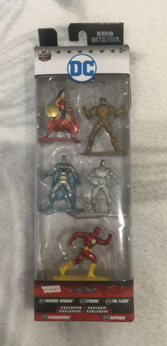DC Nano Metal Figs Batman Exclusive Set A 1.5” Figures Jada Toys New ...