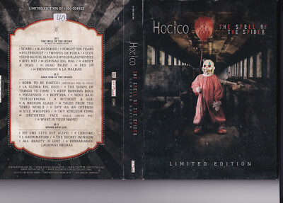 Hocico -The Spell Of The Spider- 3xCD Limited Edition, DigiBook near ...