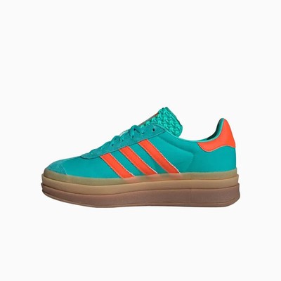 adidas Gazelle Bold Mint Rush Impact Orange IG4386 Women's | eBay