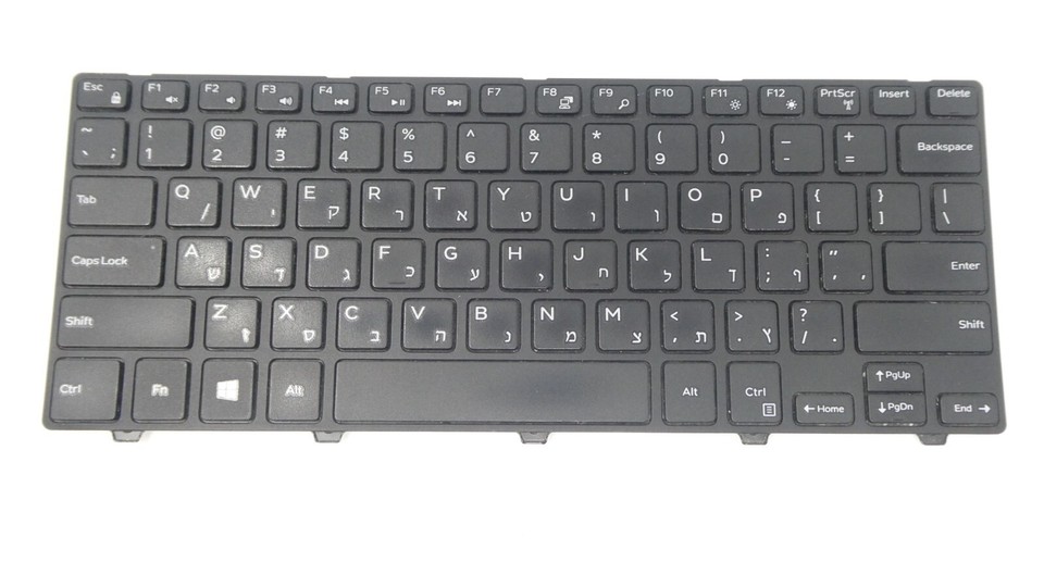 Dell Vostro 5459 Inspiron 5447 / 5448 / 5458 Keyboard Hebrew Layout ...
