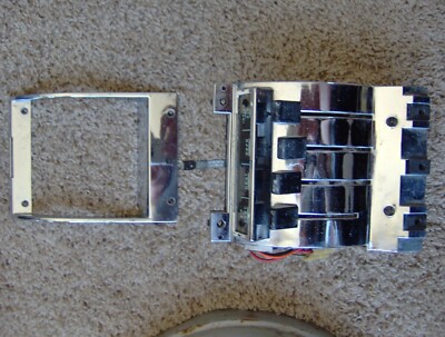 1957 57 Chevy bel air 150 210 convertible nomad heater controls & bezel ...