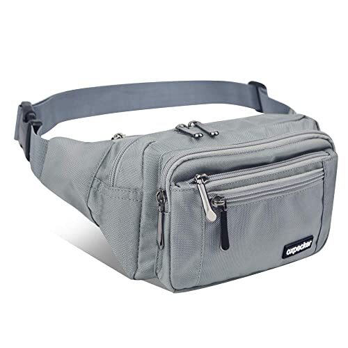 Waist Pack Bag with Rain Cover, Waterproof Fanny Pack for Men&Women ...
