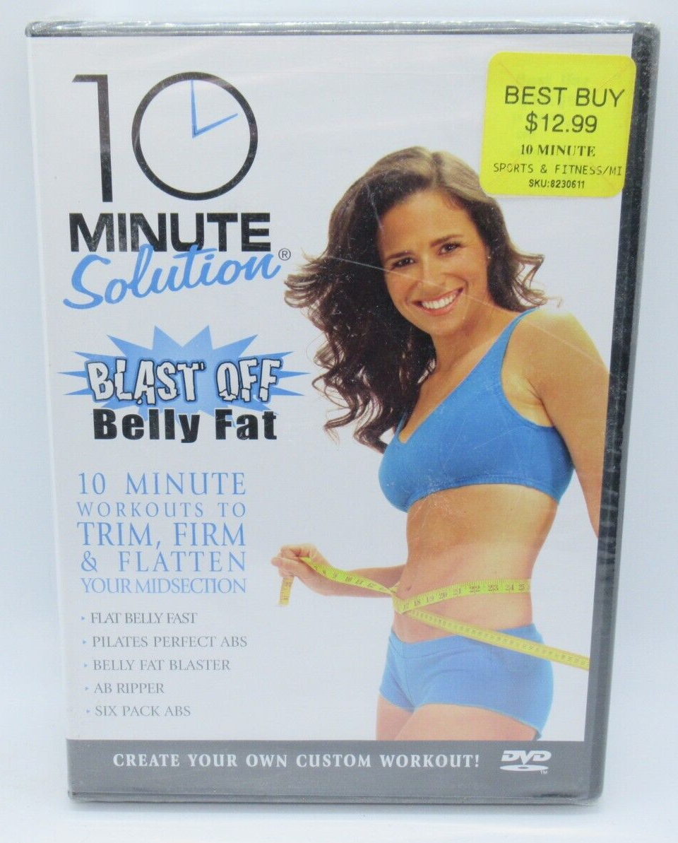 10 MINUTE SOLUTION: BLAST OFF BELLY FAT WORKOUT DVD, SUZANNE BOWEN, AB RIPPER + 13131464498| eBay