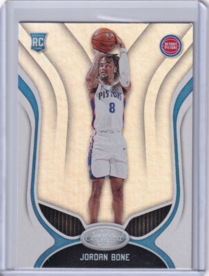 2019-20 CERTIFIED RC JORDAN BONE DETROIT PISTONS ROOKIE - D994 | eBay
