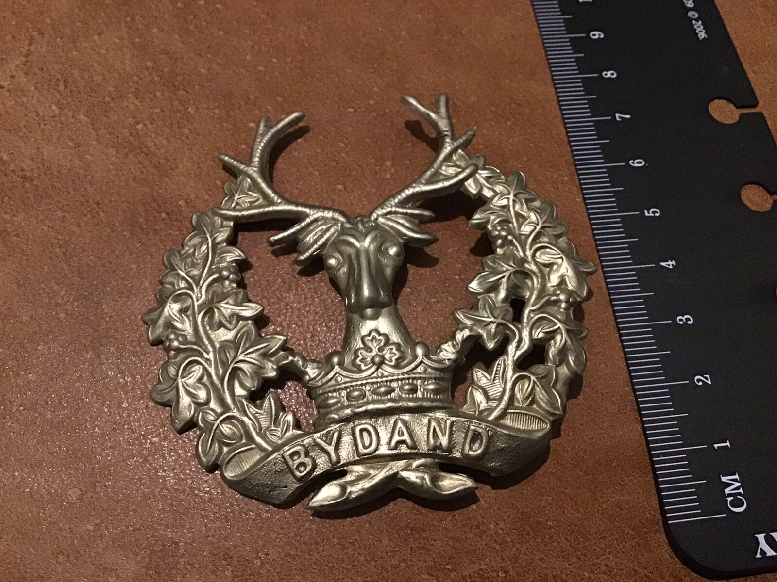 The Gordon Highlanders BYDAND Badge British Army Military (B) | eBay UK