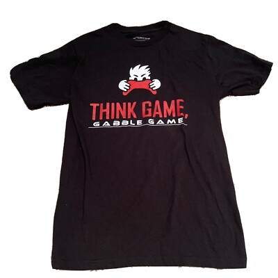 Gabble Game Merchandise Small Black Gaming T-shirt | eBay