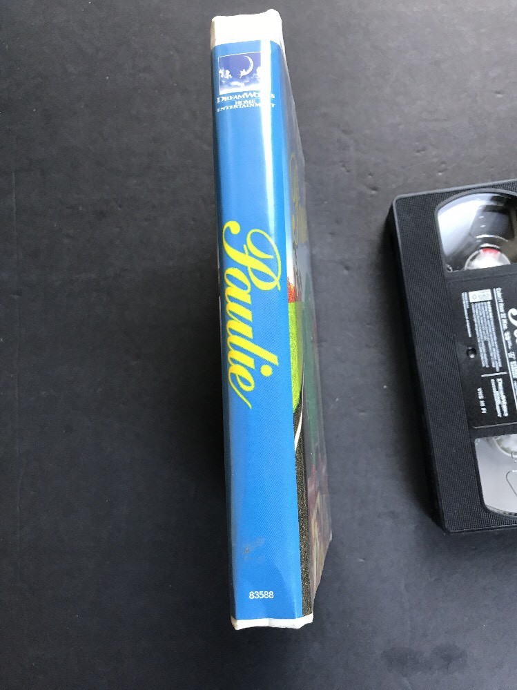 Paulie (VHS, 1998, Clamshell) Talking Parrot Bird Rowlands Shalhoub ...