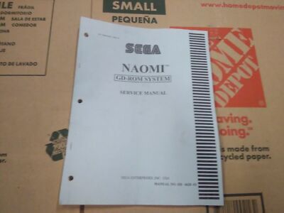 sega naomi gd rom arcade service manual | eBay