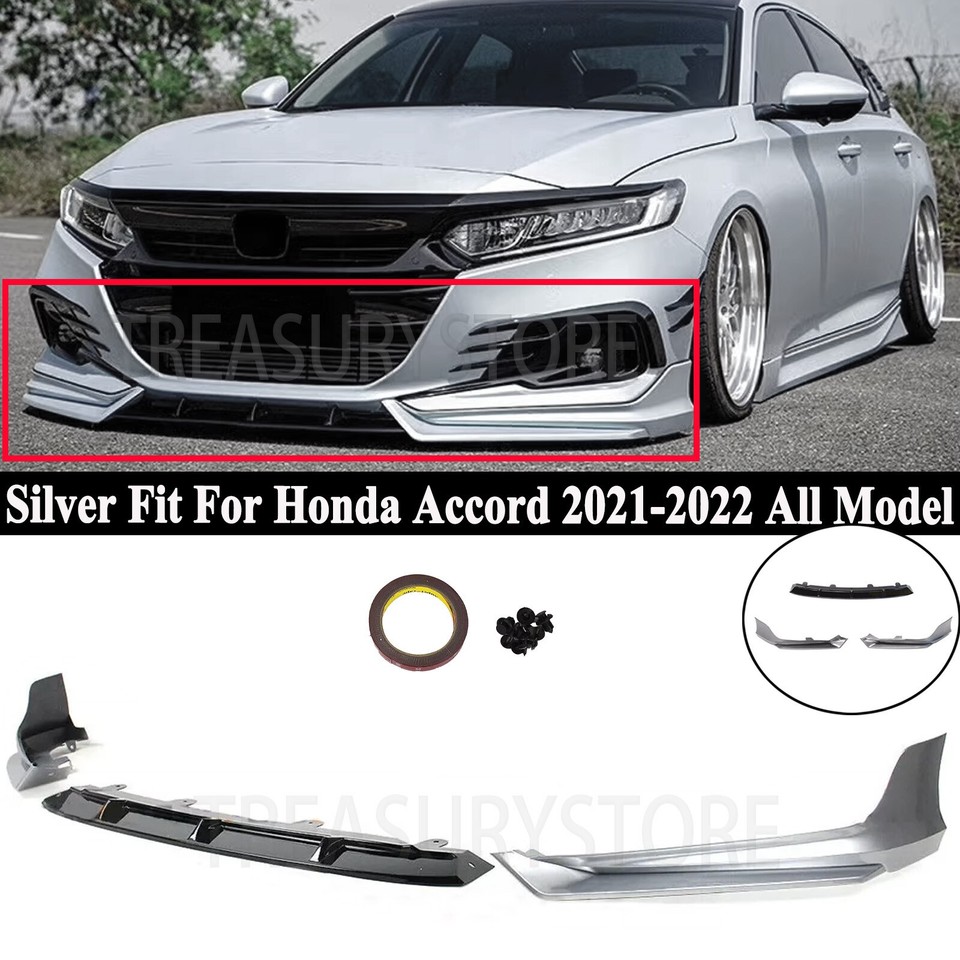 For Honda Accord 10.5Gen 2021 2022 Yofer Style Front Bumper Lip ...