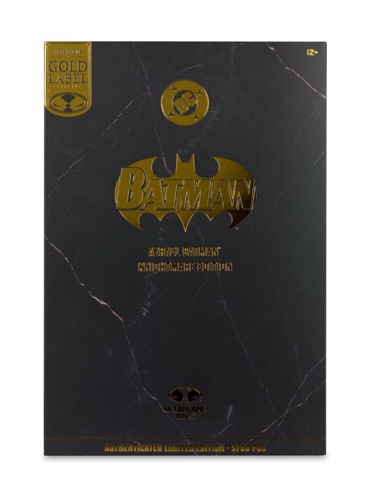 McFarlane DC Batman Knightfall Gold Label Knightmare Edition Walmart ...