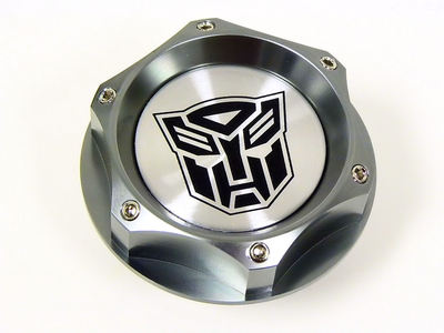 HONDA ACURA TRANSFORMERS AUTOBOTS BILLET GUNMETAL ENGINE OIL FILLER CAP ...