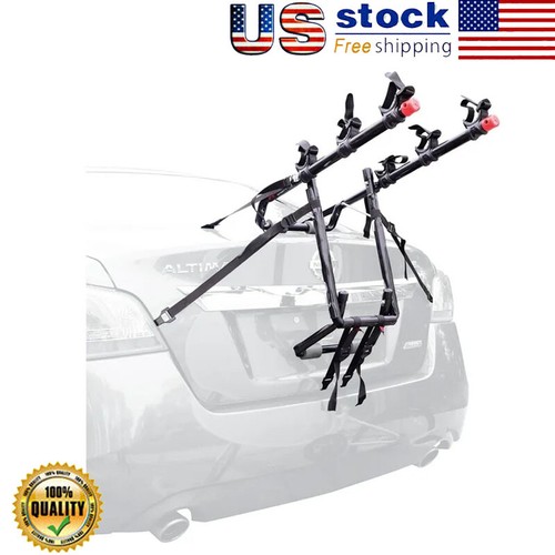 3-Bike Trunk Mounted Bike Rack Carrier Heavy Duty Car Truck SUV | eBay