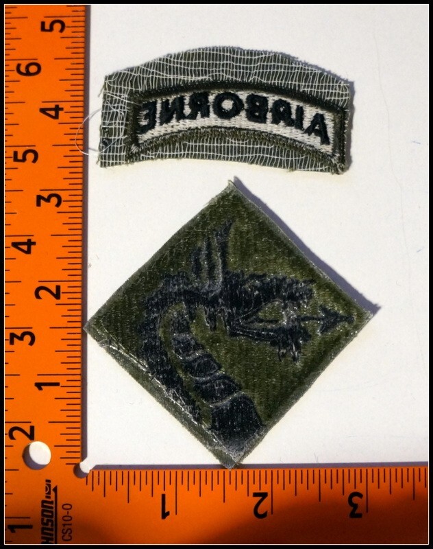 Military Patches US Army 18th Airborne Corps and Tabs New Old Stock # ...