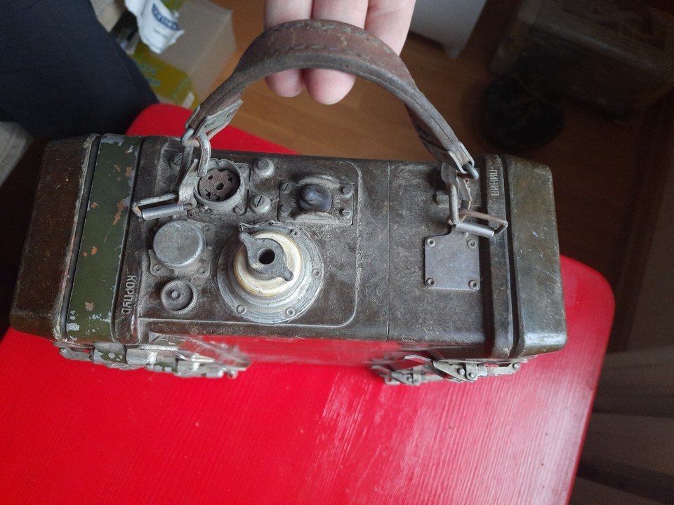 Vintage Soviet Military Portable Radio Station R-105M "Parus-3" since ...