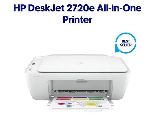 HP DeskJet 2720 Colour Inkjet All-In-One Printer - White | eBay