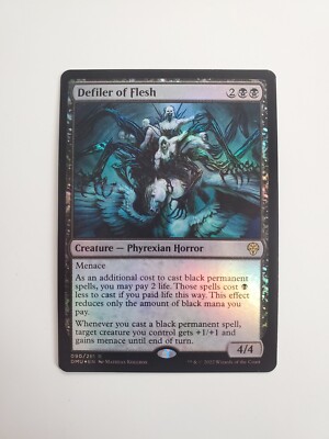 MTG Magic FOIL Defiler of Flesh Dominaria United NM | eBay