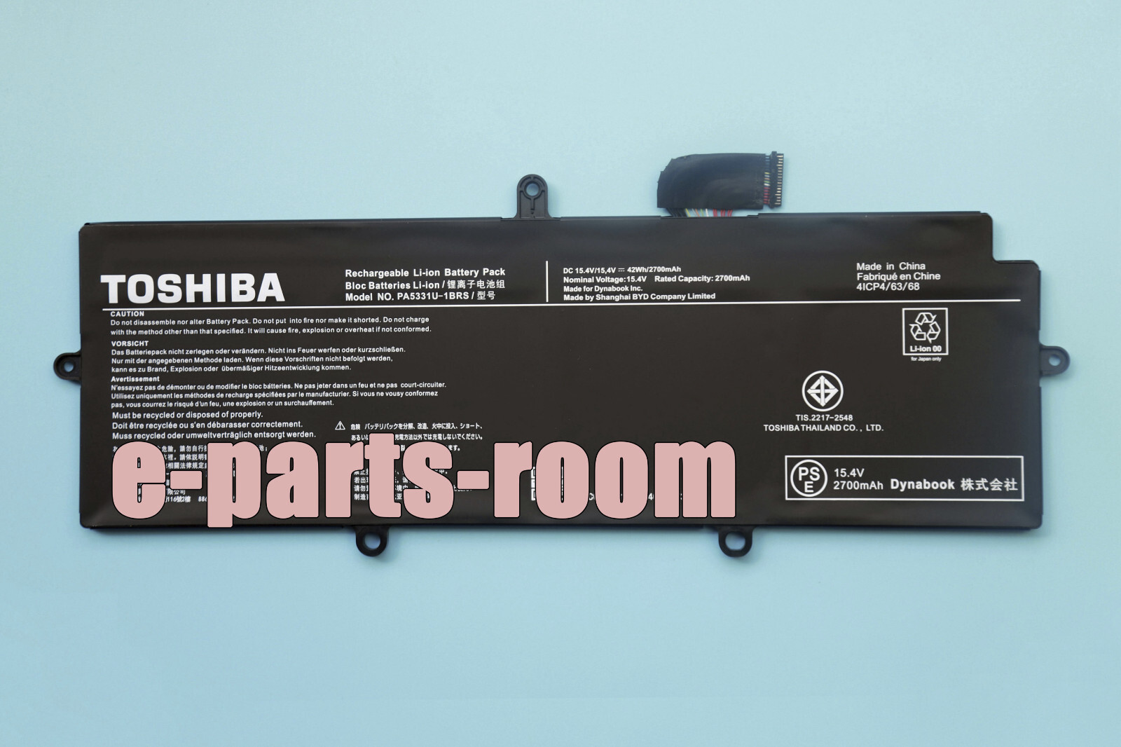 New Genuine PA5331U-1BRS Battery for Toshiba Dynabook Portege A30-E ...