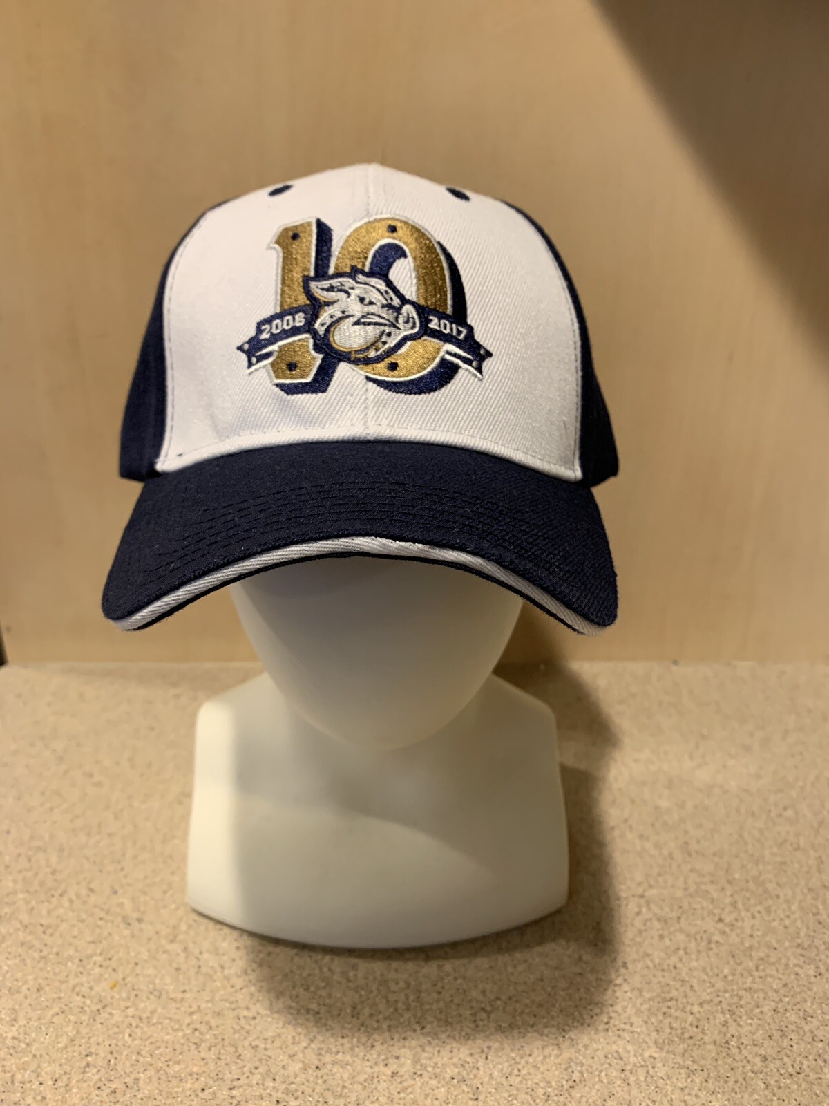 Lehigh Valley IronPigs (Phillies) 10th Anniversary Baseball Hat/Cap ...