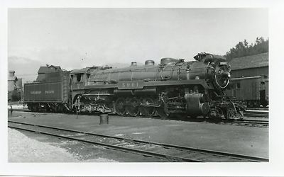 6CC806 1943 CPR CANADIAN PACIFIC RAILROAD ENGINE #5901 REVESTOKE BC | eBay
