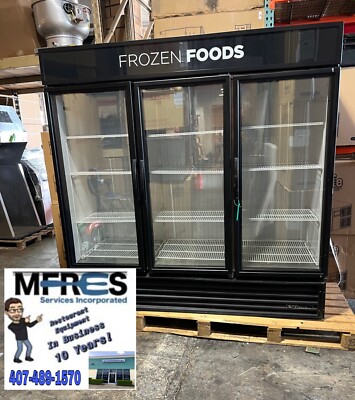 TRUE GDM 72F FREEZER MERCHANDISER 220V NICE SHAPE! | eBay