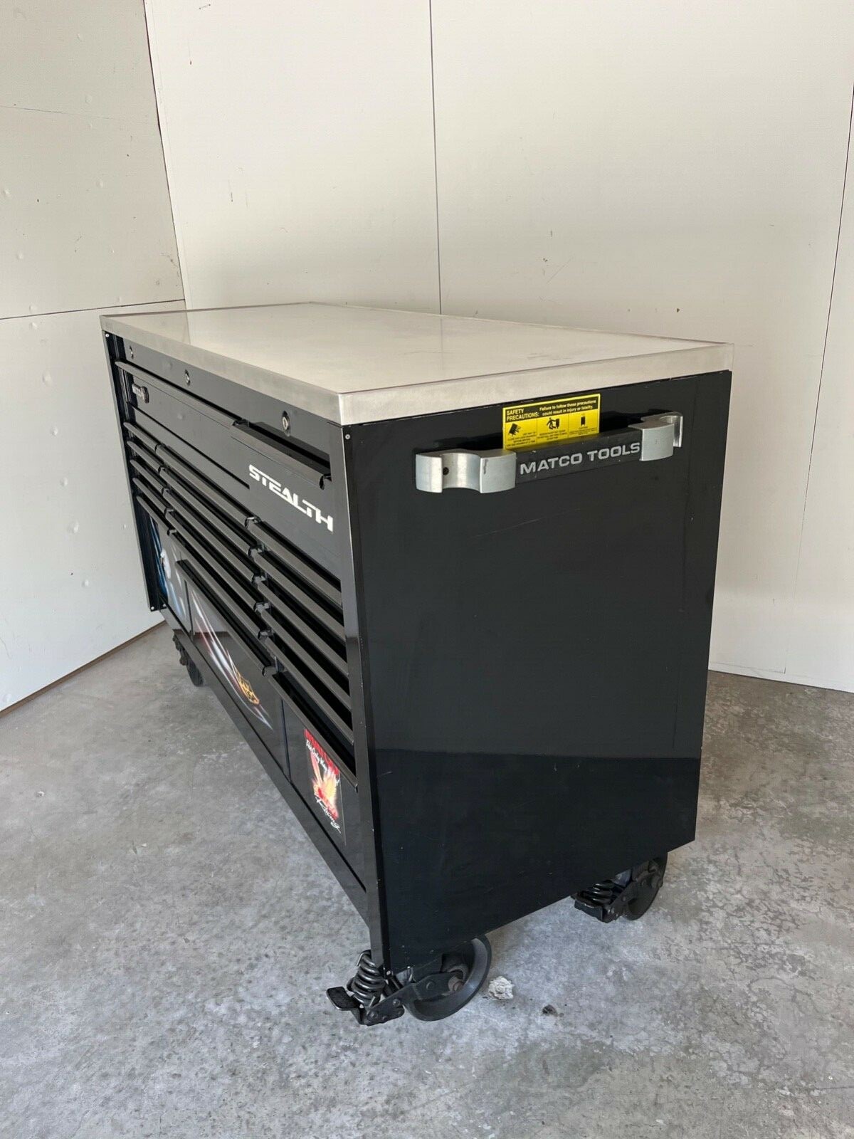 Matco 6s tool box. 1998 6s triple bay, deep drawers, great condition ...