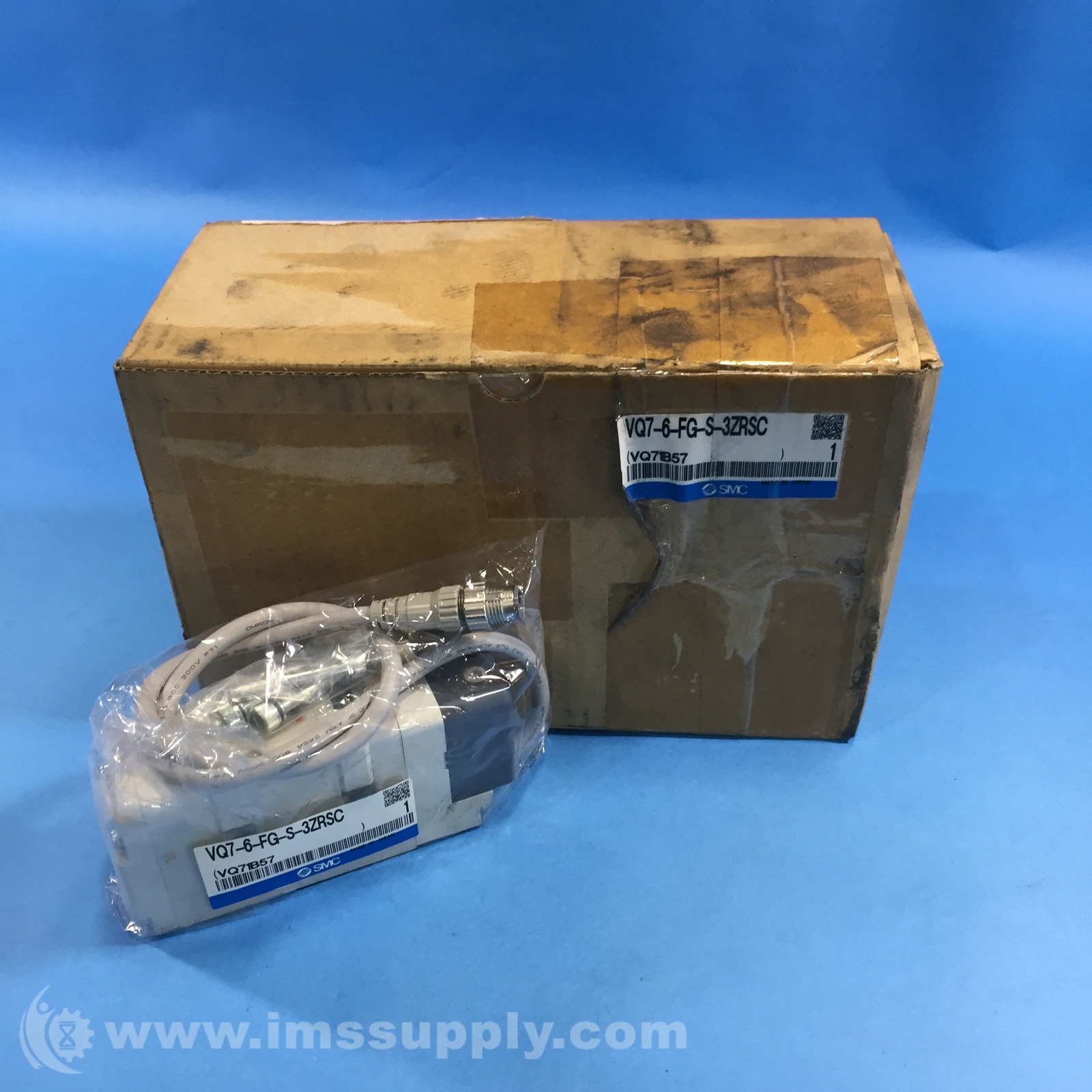 SMC VQ7-6-FG-S-3ZRSC Solenoid Valve FNFP | eBay