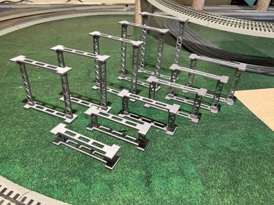O Scale Custom Graduated Trestle Set -Choose Your Own Heights from 1 in ...