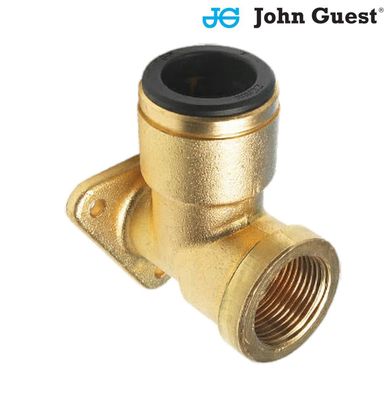 John Guest-Brass Wingback Elbow–1/2" BSP Thread- Pipe OD 15mm 01 | eBay UK